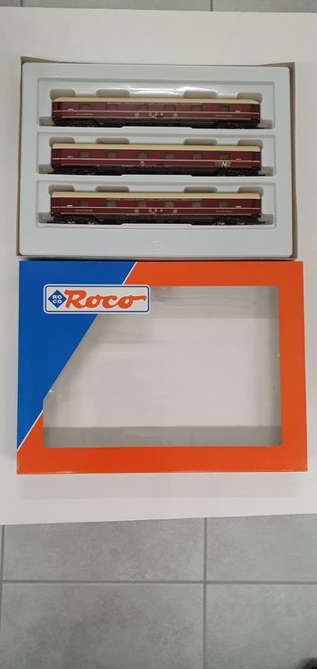 Roco 44179 DB Set WLABmh Schlafwagen, Ep.IV (Neu und originalverpackt ...
