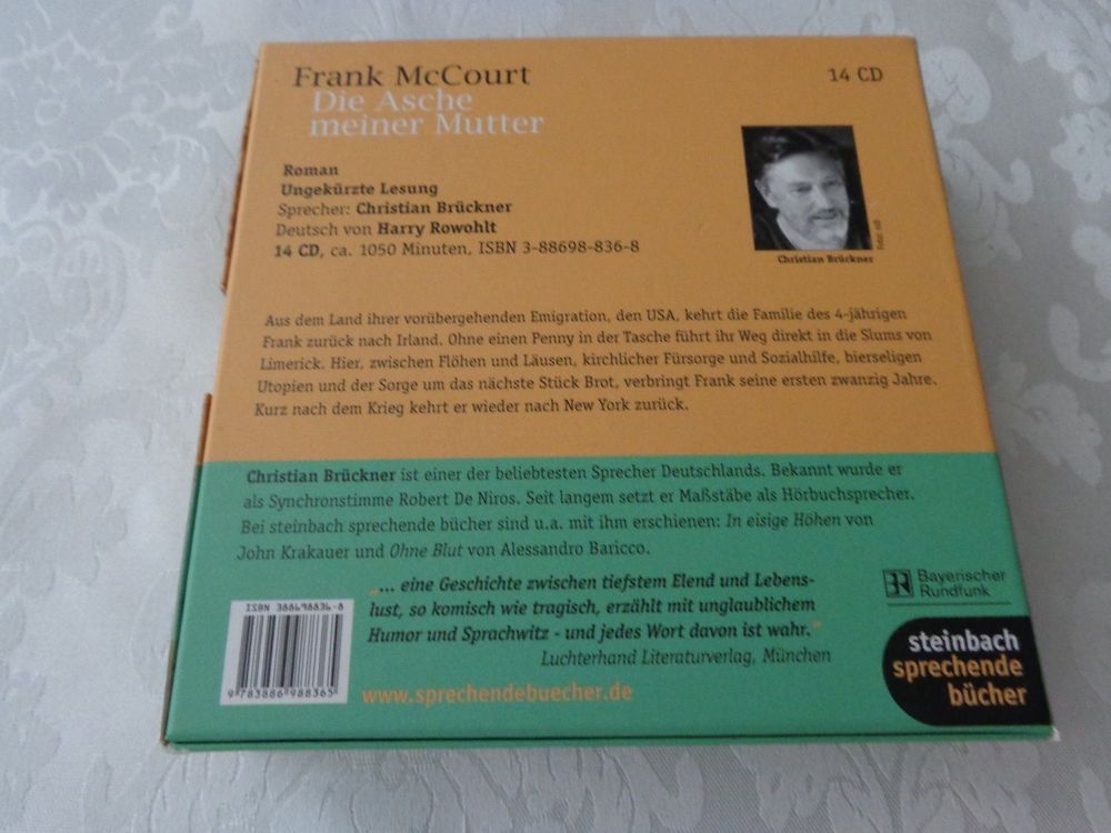 Die Asche meiner Mutter (Neu (gemäss Beschreibung)) in Fislisbach für CHF 11 – mit Lieferung auf ...