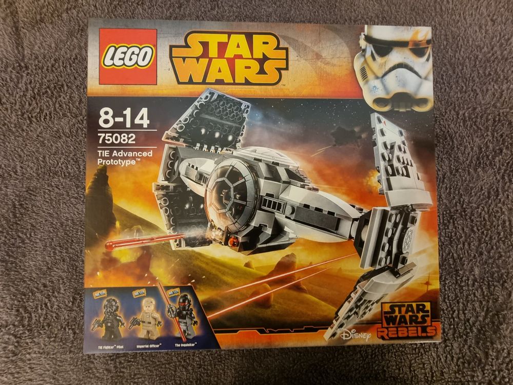 Lego Star Wars 75082 TIE Advanced Prototype (Neu und originalverpackt ...