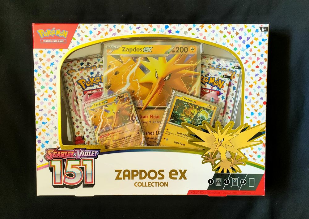 Collection Zapdos Ex Pokemon 151 English EN EV3.5 card | Kaufen auf Ricardo
