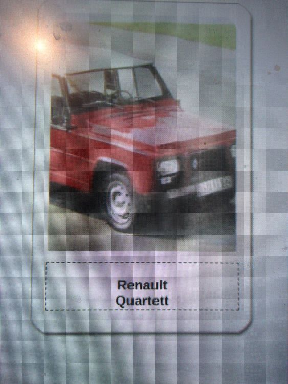 Renault PKW 52 Karten Quartett | Kaufen auf Ricardo