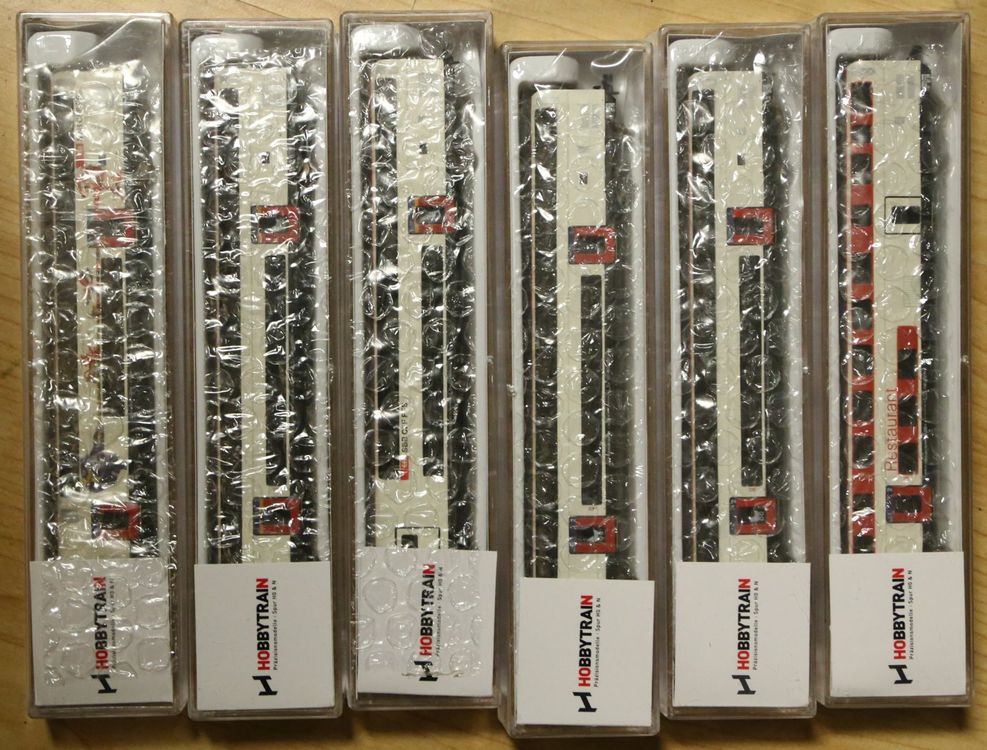 Wagen Set 6-teilig SBB IC2020 inkl. Steuerwagen, N-Spur (Neu und originalverpackt) in ...