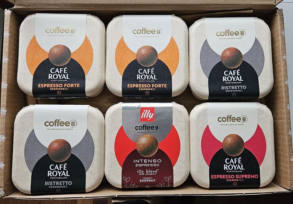 Kaffeekapseln Coffee B, Cafe Royal, Illy - Neu & OVP! (Neu und ...