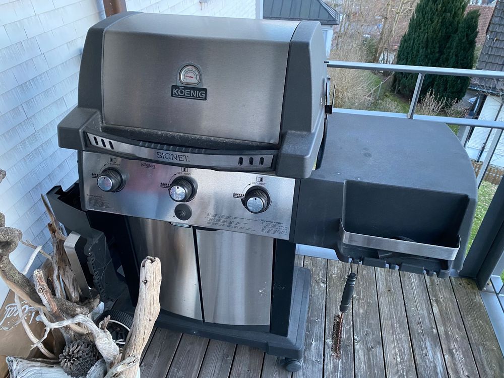 Grill Gasgrill König Koenig Signet 20 (Gebraucht) in Riedt b. Erlen für ...