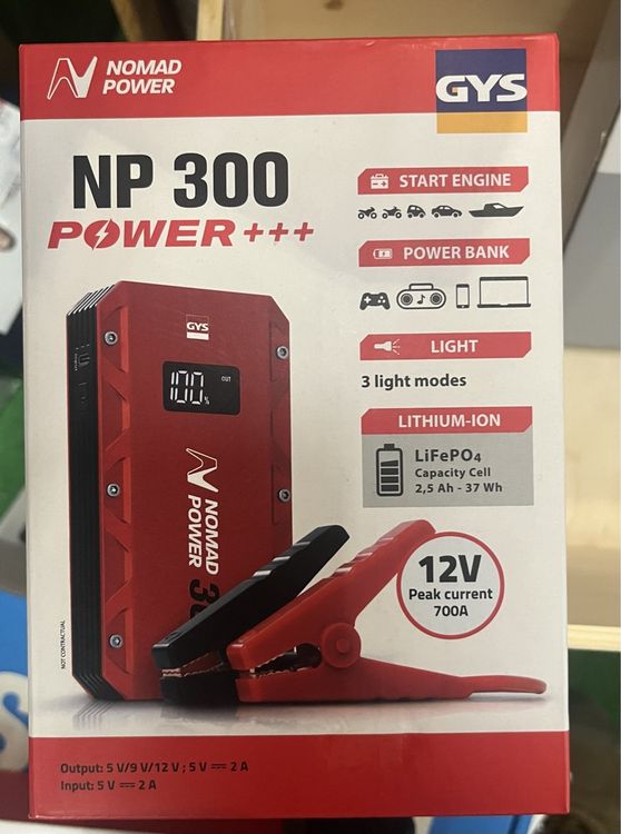 GYS BOOSTER LITHIUM NOMAD POWER 300 (Neu und originalverpackt) in ...