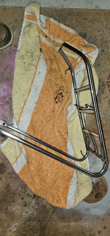 Puch Velux 19 Zol Gebäcksträger orginal mit Pumpenhalter (Gebraucht) in ...