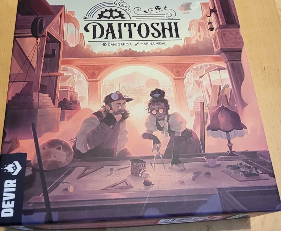 Daitoshi: Das Steampunk-Brettspiel-Juwel mit Insert! (EN) (Gebraucht) in Lostorf für CHF 39.5 ...