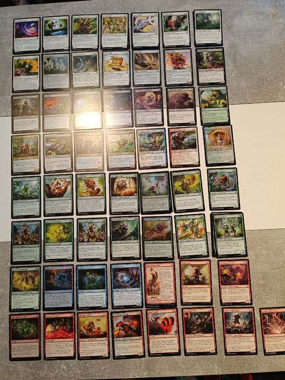 MTG 57 Magic Bloomburrow Set Karten (Gebraucht) in Arbon für CHF 5.7 – mit Lieferung auf Ricardo ...
