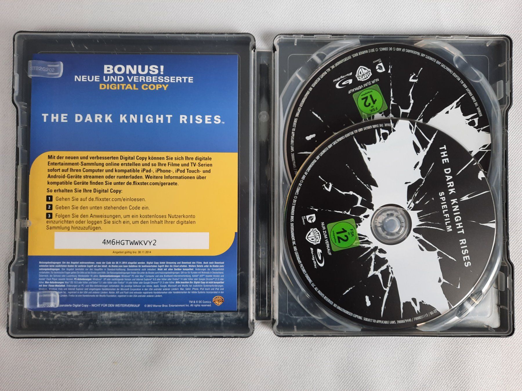 THE DARK KNIGHT RISES Limited Steelbook Edition (Gebraucht) in Beinwil ...