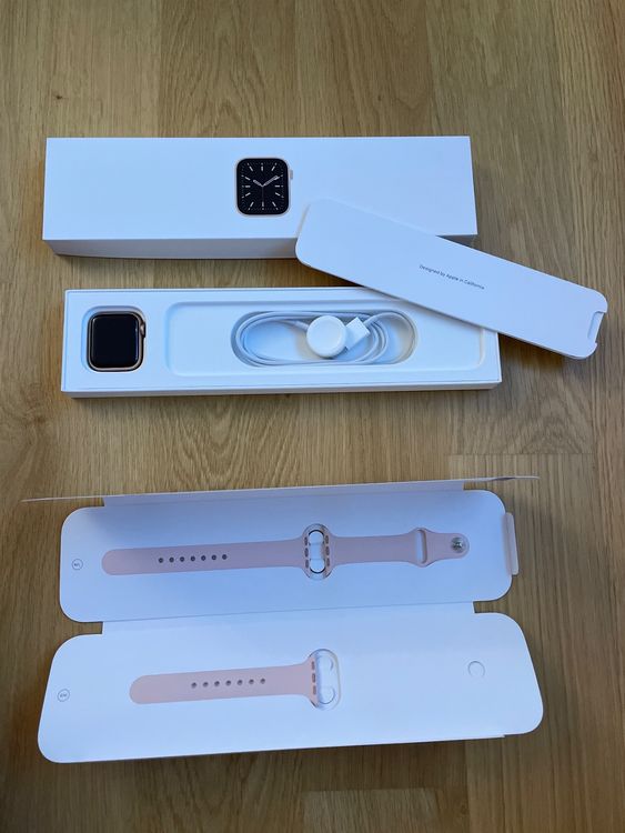 Apple Watch Series 6 40mm Gold Alu Pink Sand Sp Band GPS | Kaufen auf ...