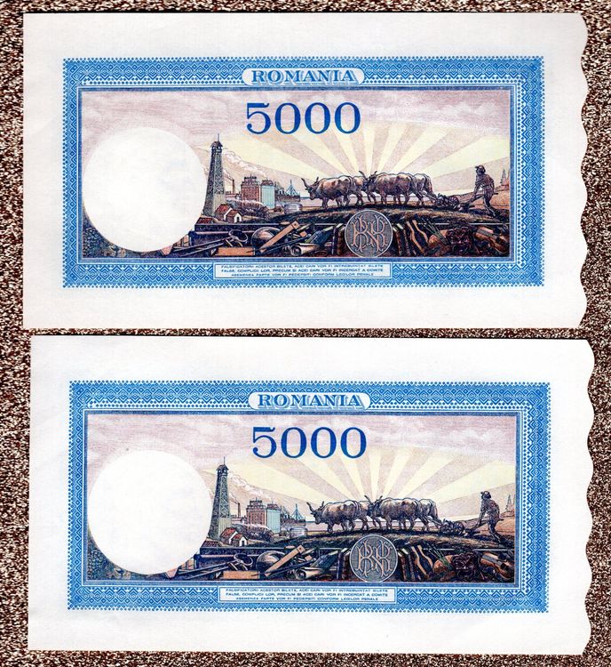 Romania noten 2 stück fast -UNC | Kaufen auf Ricardo