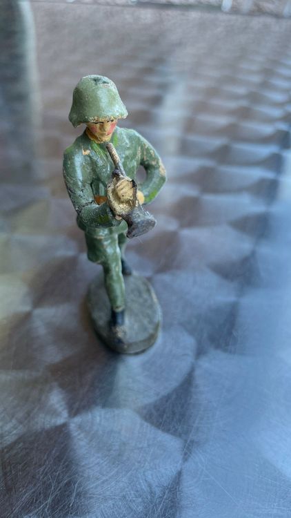 Schweiz Armee - Trompeter - Elastolin Figur (Gebraucht) in Glattfelden für CHF 4.95 – mit ...