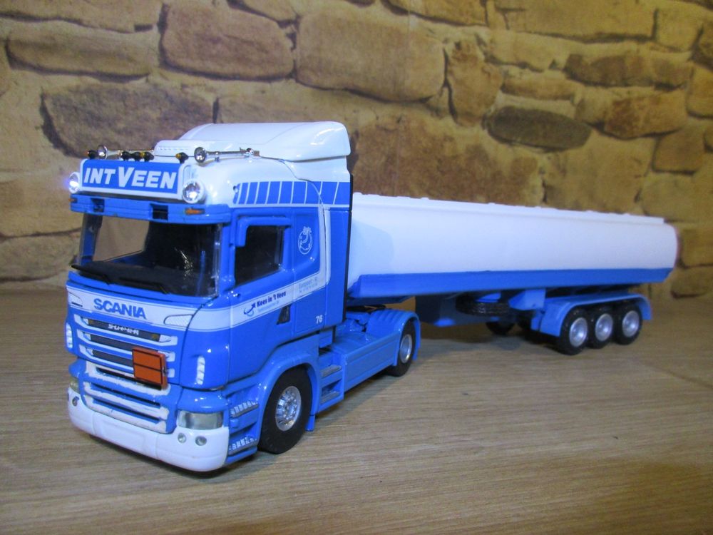 Tekno 1:50 Eigenbau Scania INT VEEN Auflieger von Conrad (Gebraucht) in ...