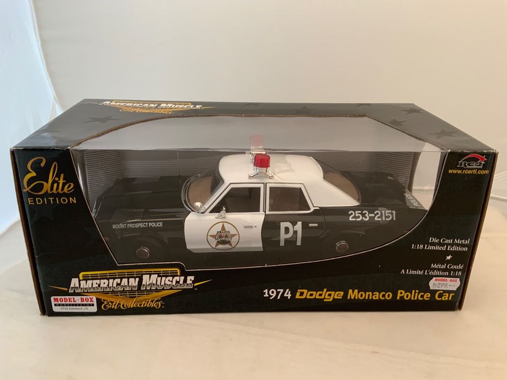 DODGE MONACO POLICE CAR 1974 (Neu und originalverpackt) in Erlenbach im ...