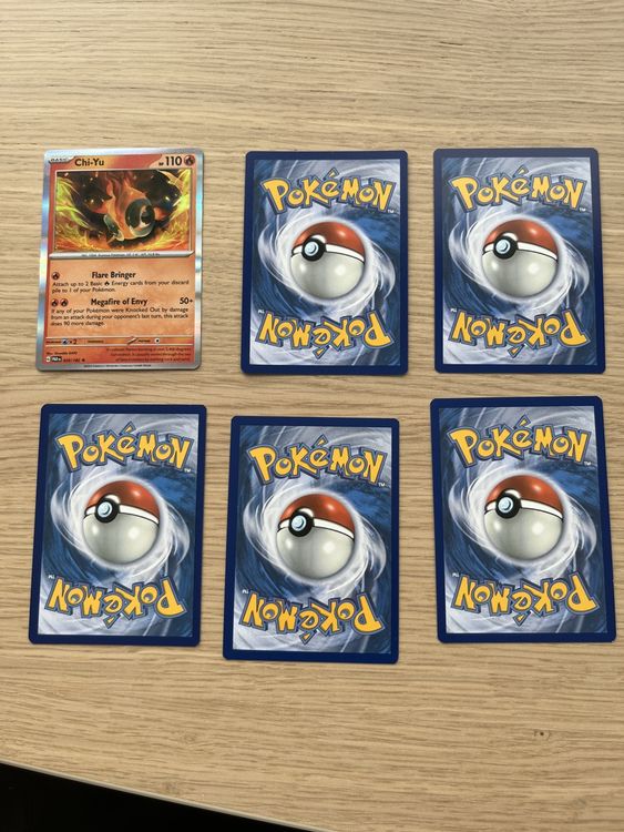 Chi-Yu - Pokémon Paradox Rift EN - 029/182 - Holo | Kaufen auf Ricardo