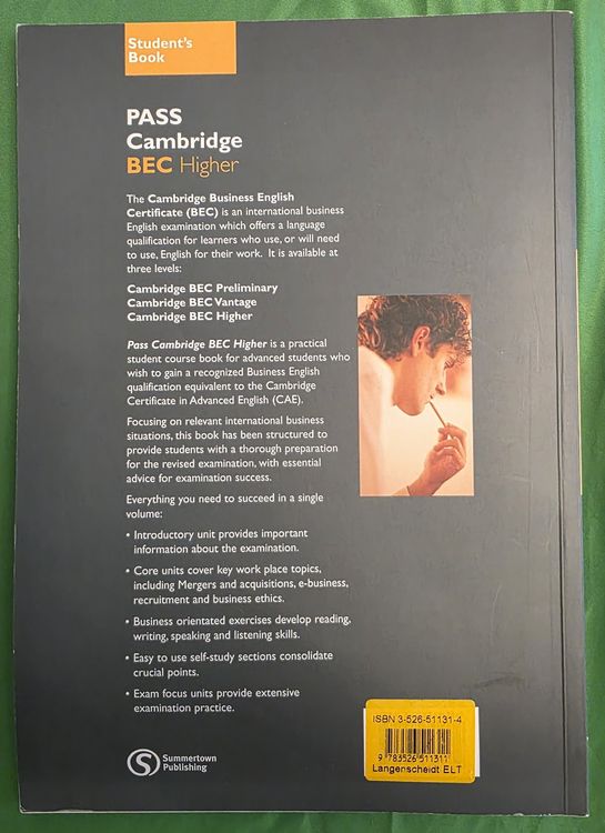 PASS Cambridge BEC Higher – Ian Wood & Louise Pile (Gebraucht) in Altstätten SG für CHF 1 – mit ...