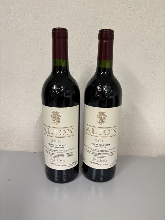 Alion 2011 Ribera del Duero Rotwein, 2 Flaschen, Top! (Neu (gemäss ...