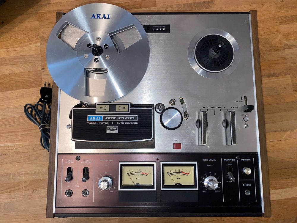 Akai GX-210 D / Stereo Tonbandgerät - vintage (Gebraucht) in Rotkreuz für CHF 128 – mit ...