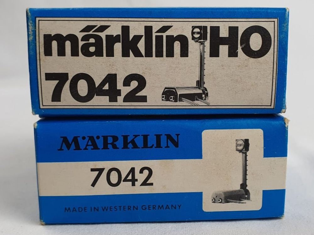 Märklin 7042 Gleissperrsignal OVP (Gebraucht) in Seon für CHF 30 – mit ...