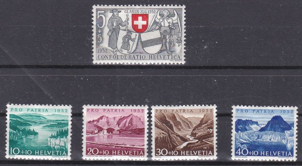 Série Pro Patria 1952 neuve (Neu (gemäss Beschreibung)) in Blonay für CHF 1 – mit Lieferung auf ...