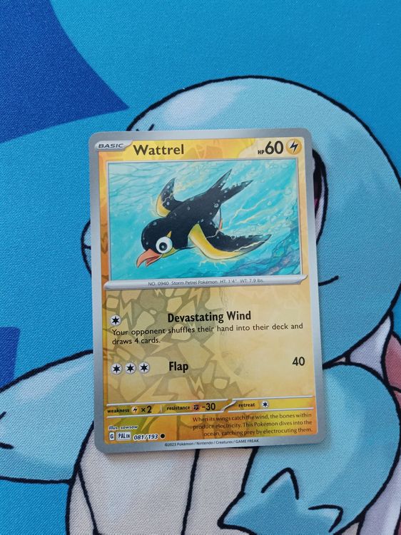 Wattrel 081 - Paldea Evolved Voltrel Reverse Holo | Kaufen auf Ricardo