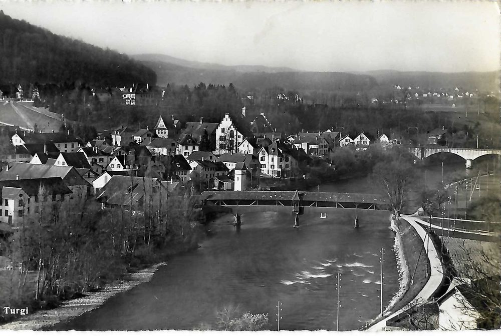 Baden AG Turgi Flugaufnahme Nr.6414 , 1943 (Gebraucht) in Solothurn für ...