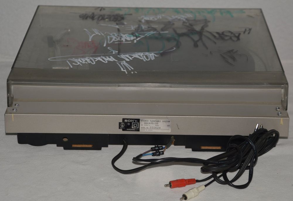 Plattenspieler Sony PS-333 tourne-disque (Gebraucht) in Collonges für ...