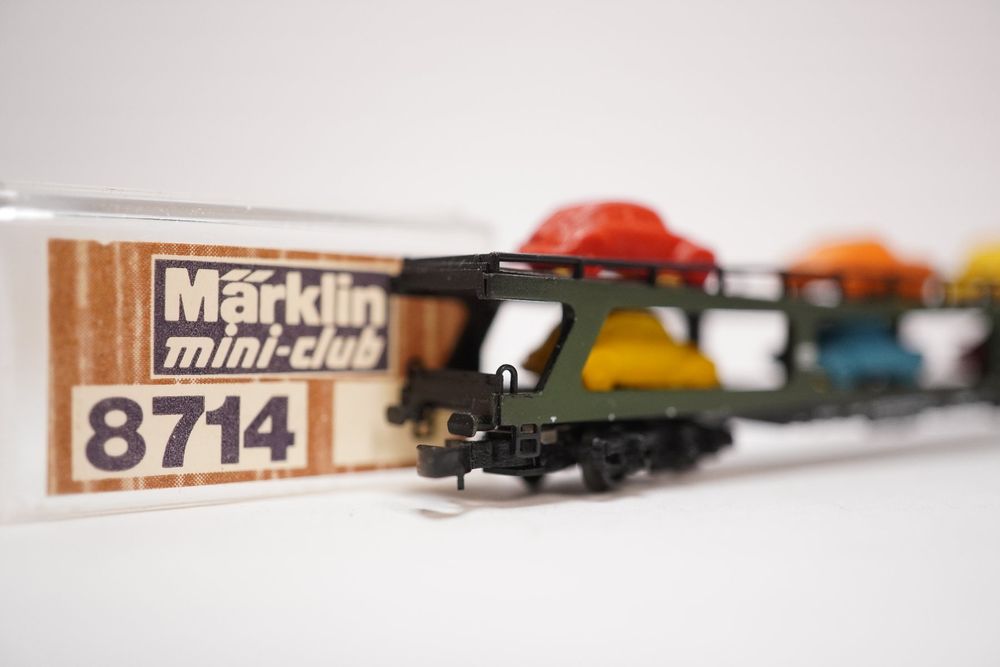 e33 Märklin 8714 DB Autotransportwagen mit Autos (Gebraucht) in Thun ...