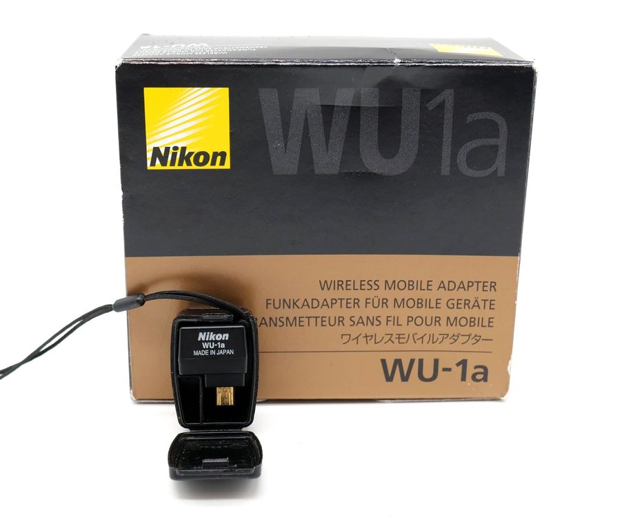 Nikon WU-1a WIFI Funkadapter für Smartphones & Tablets, OVP (Gebraucht ...