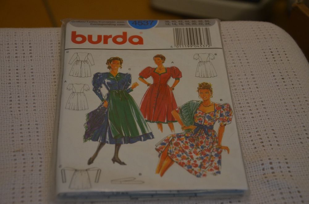 BURDA SCHNITTMUSTER - (4537) NEU | Kaufen auf Ricardo