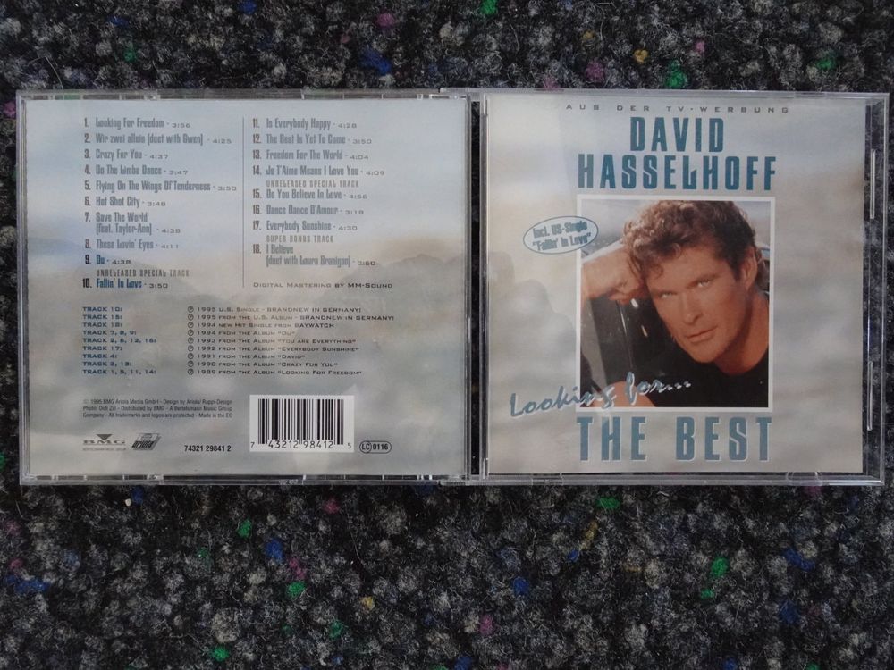 CD : David Hasselhoff (Gebraucht) in Lotzwil für CHF 1 – mit Lieferung ...