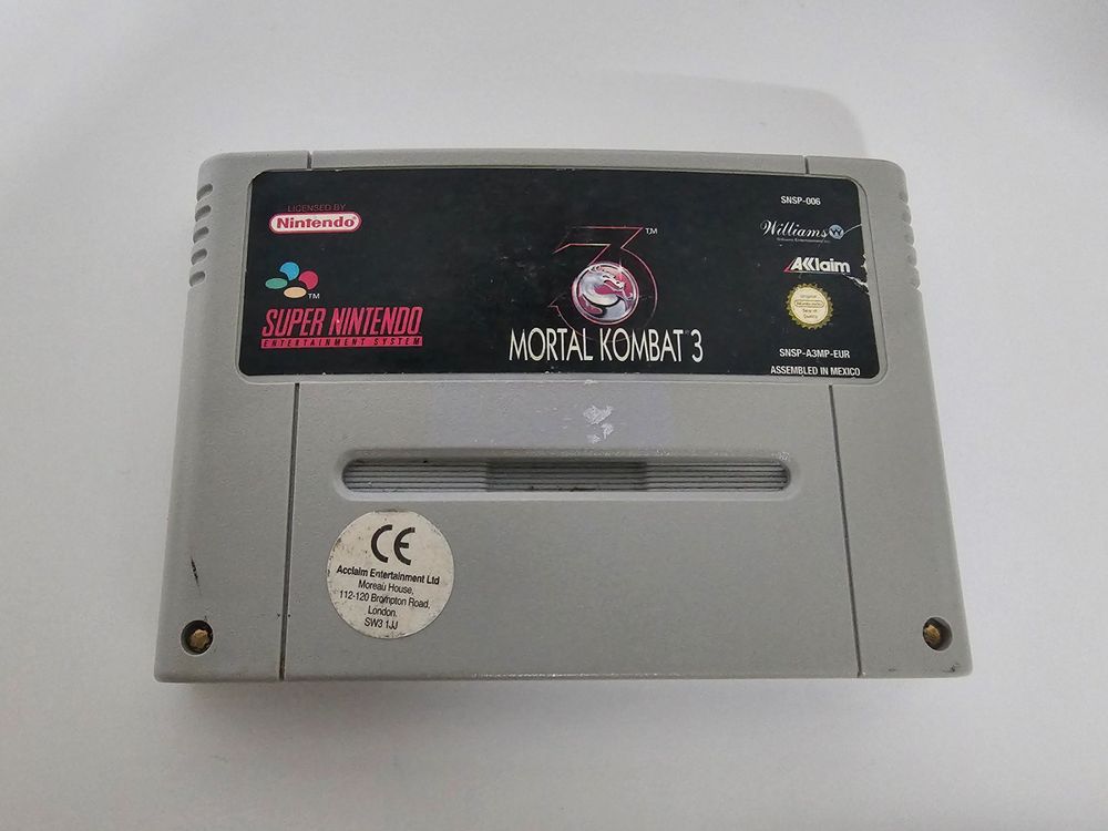SNES - Mortal Kombat 3 (Gebraucht) in Grimisuat für CHF 13 – mit ...
