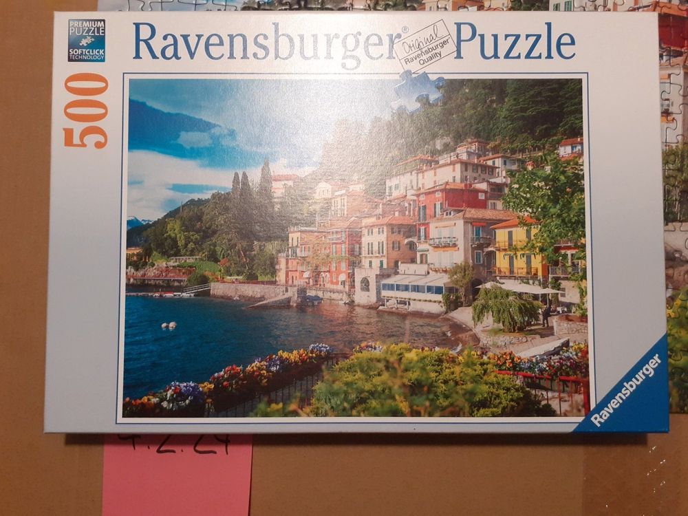 Comer See, Italien Puzzle Ravensburger 500er (Gebraucht) in Niederwil ...
