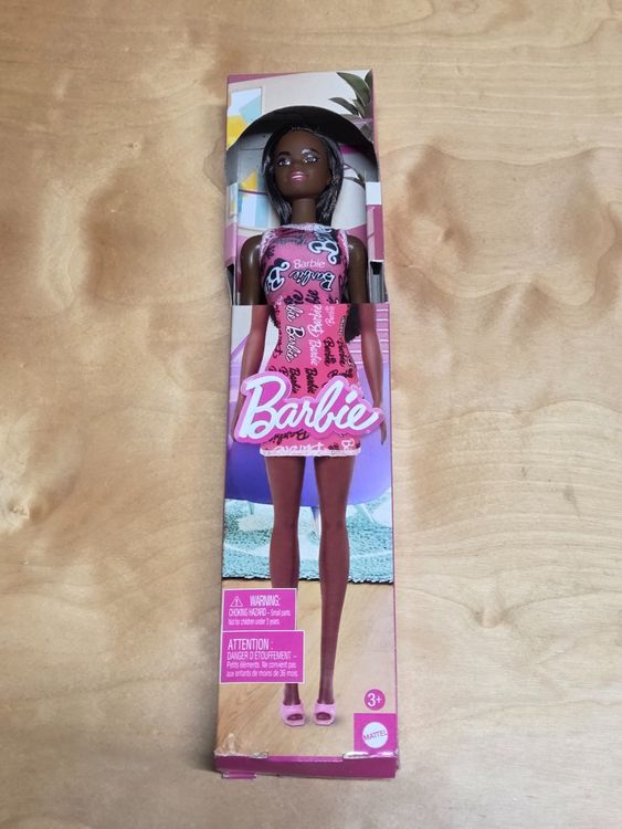 Barbie Fashion Doll HRH08 Removable Pink Dress & Shoes (Neu und ...