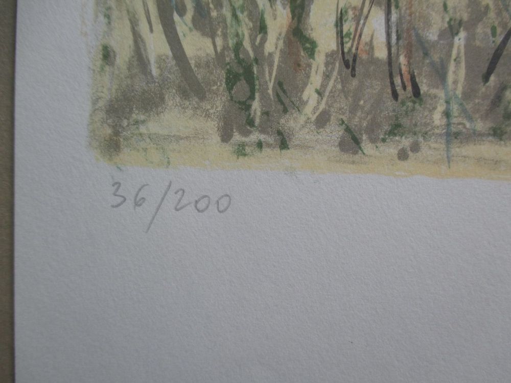 FORISSIER ROGER LITHOGRAPHIE SIGNIERT NUMMERIERT (Gebraucht) in Gersau für CHF 35 – mit ...