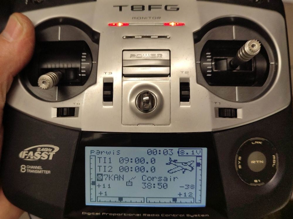 Futaba Sender T8FG FASST für Modellflugzeug Heli RC Auto (Gebraucht) in ...