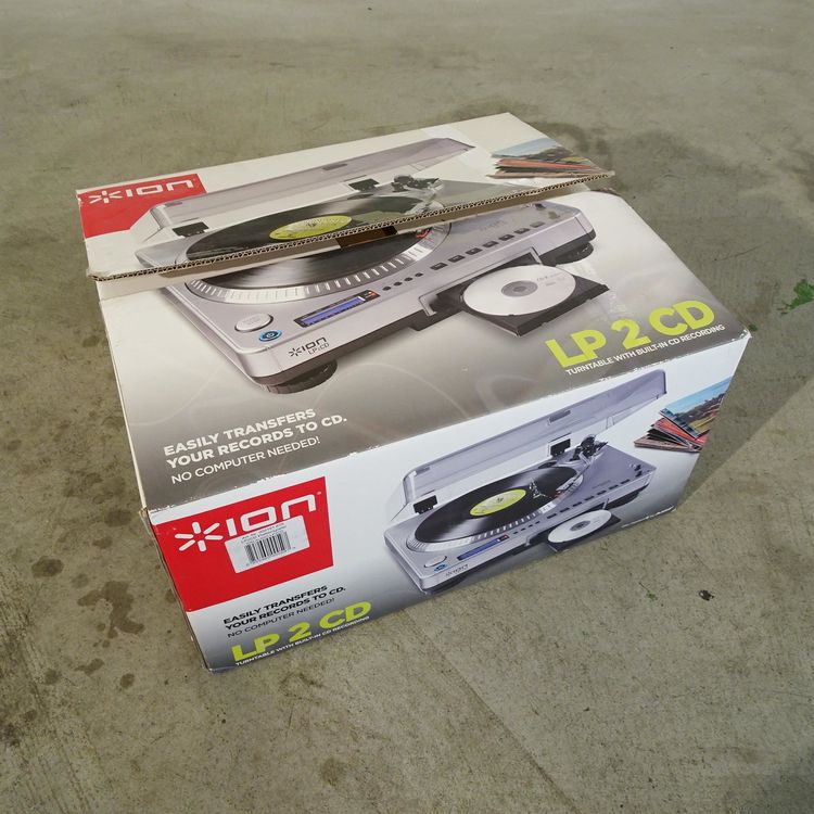 Ion LP 2 CD Plattenspieler m. CD-Brenner (Neu (gemäss Beschreibung)) in ...