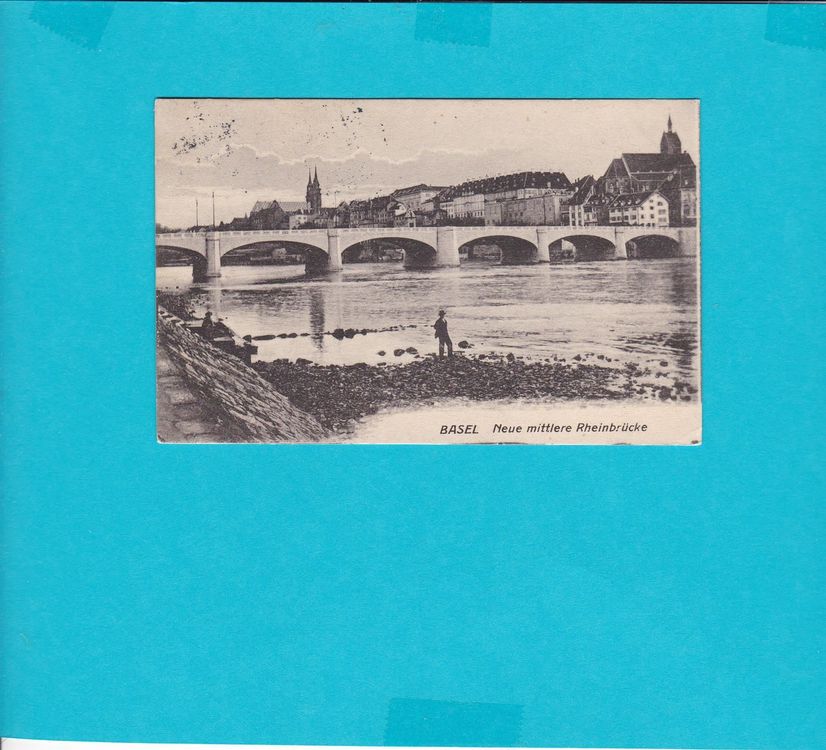 Basel, neue mittlere Rheinbrücke | Kaufen auf Ricardo