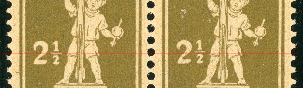 Abart: 169.2.03 Tellknabe im Viererblock**, 1928 | Kaufen auf Ricardo