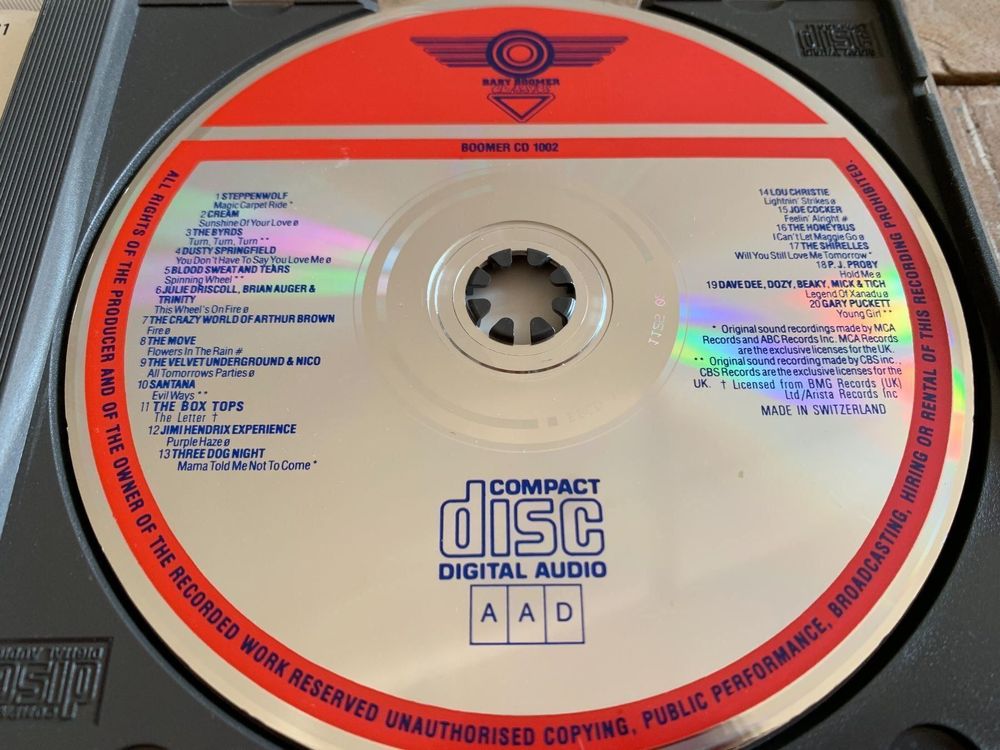 Baby Boomer Classics Fifties Vol.1 CD (Gebraucht) in Regensdorf für CHF ...