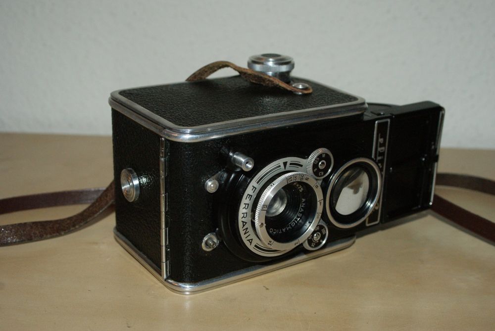 Ferrania Elioflex 2 – TLR-Kamera– 6x6Vintage-Kamera (Gebraucht) in ...