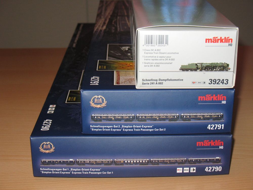 Märklin Simplon-Orient-Express / Art. 39243, 42790, 42791 (Neu und ...