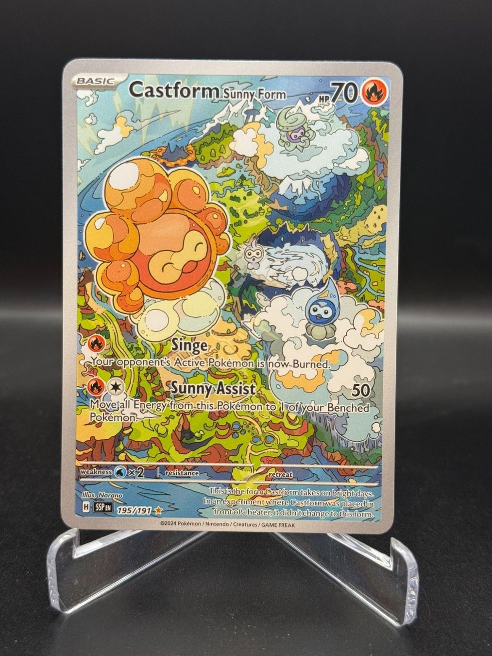 Castform Sunny Form (SSP 195) - Full Art (Gebraucht) in Birmensdorf ZH ...