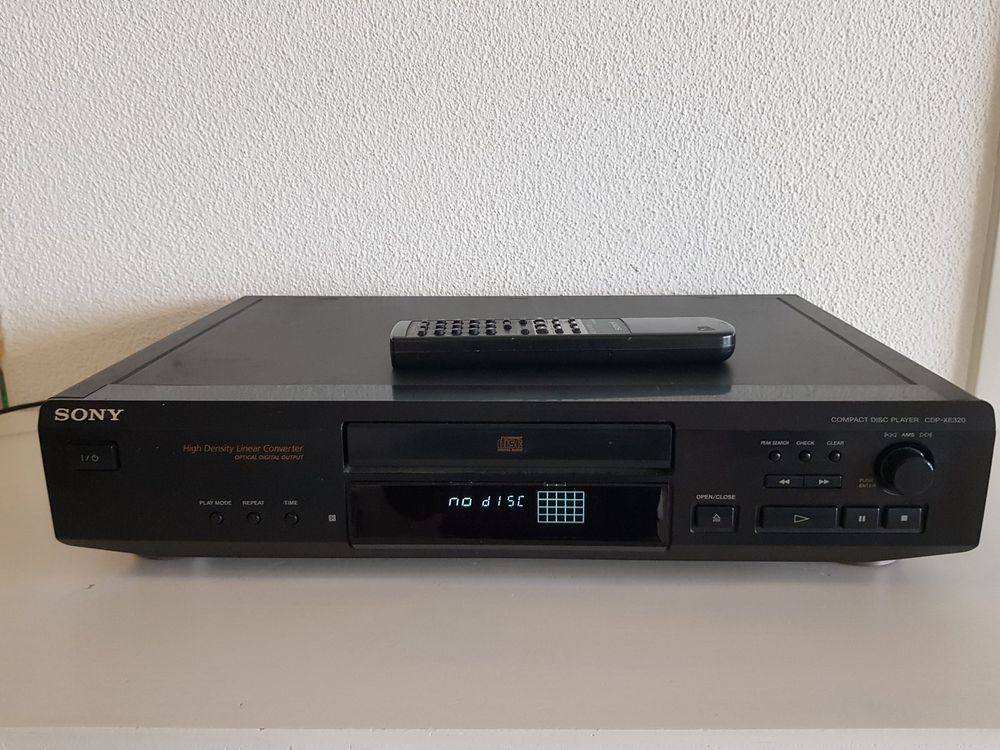 Sony Compact Disc Player CDP-XE320 CD-Player (Gebraucht) in Gossau SG für CHF 39 – mit Lieferung ...