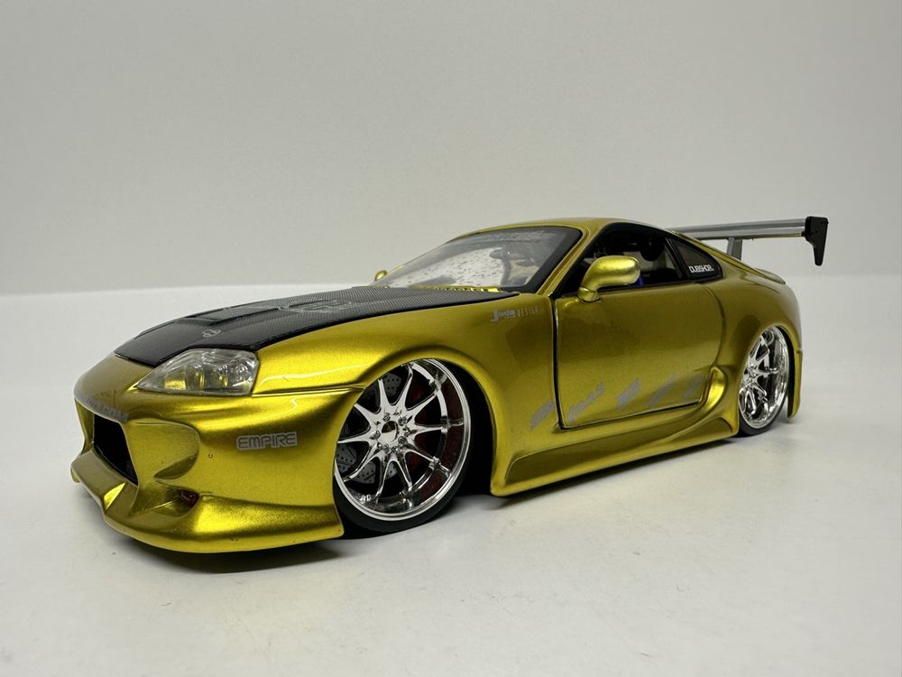 Toyota Supra 1:24, goldmetallic, Import Racer von Jada Toys (Gebraucht ...