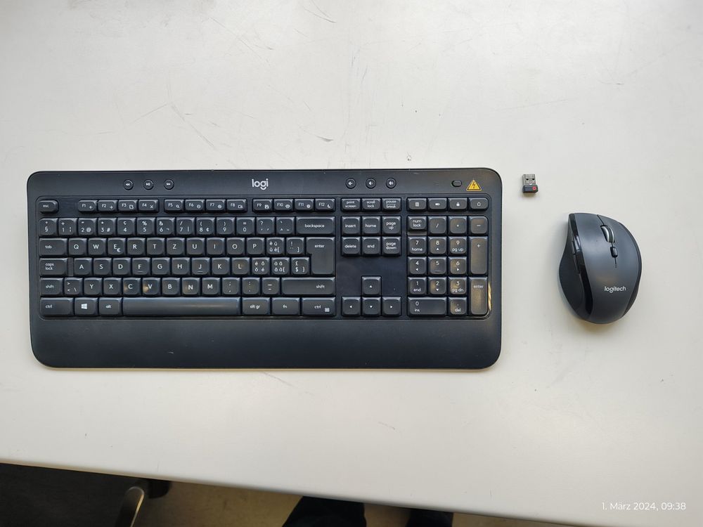 Logitech Tastatur K540 + Logitech Maus M705 als Set | Kaufen auf Ricardo