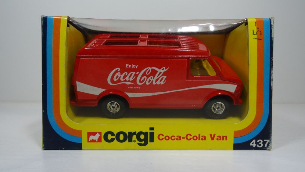 Corgi 437, Coca - Cola Van, Lieferwagen, rot, Vintage (Neu (gemäss ...