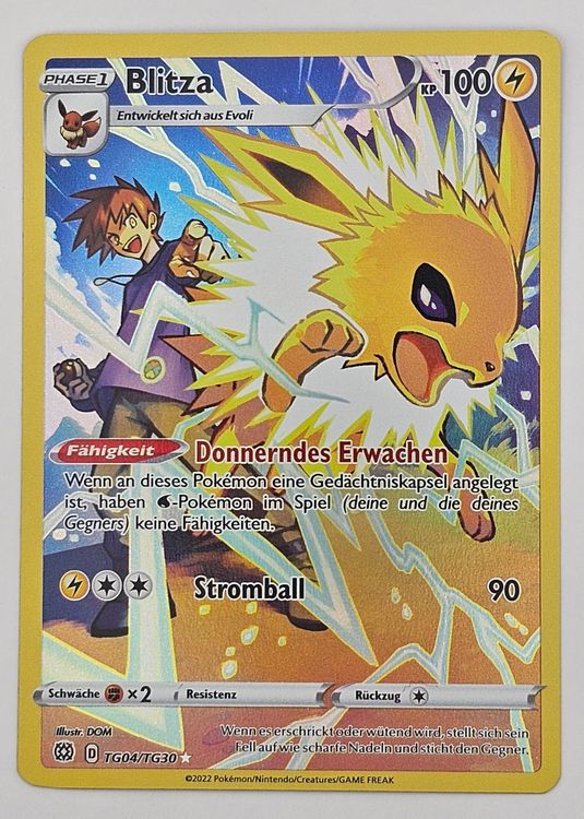 Pokemon Karte Blitza ️TG🇩🇪 (Gebraucht) in Moosseedorf für CHF 9 – mit Lieferung auf Ricardo kaufen