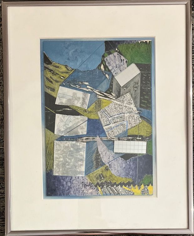 Kollage Mischtechnik, Unleserlich Signiert (Gebraucht) in Root für CHF 19 – mit Lieferung auf ...