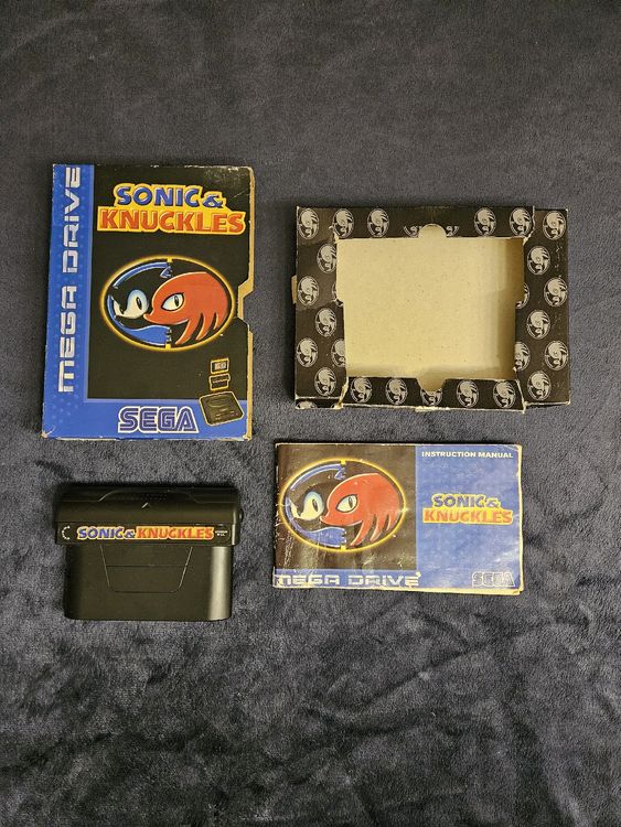 SEGA Mega Drive Sonic & Knuckles mit OVP + Anleitung (Gebraucht) in Brunnen für CHF 79.9 – mit ...